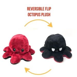 Unbranded | Toys | Reversible Plush Octopus Double Sided Flip Octopus ...